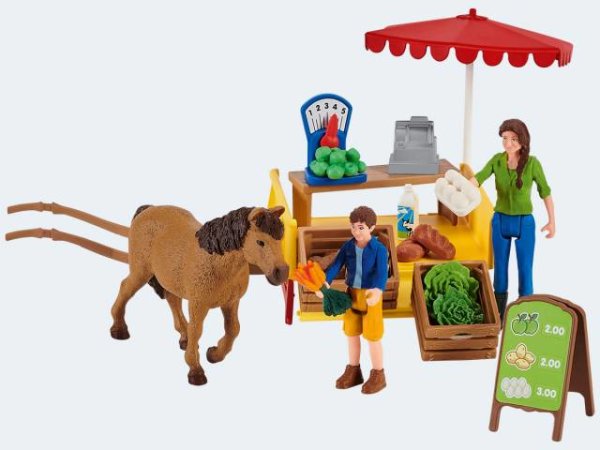 Schleich Farm Mobiler Farm Stand | Spielebude Bocholt, 24,99