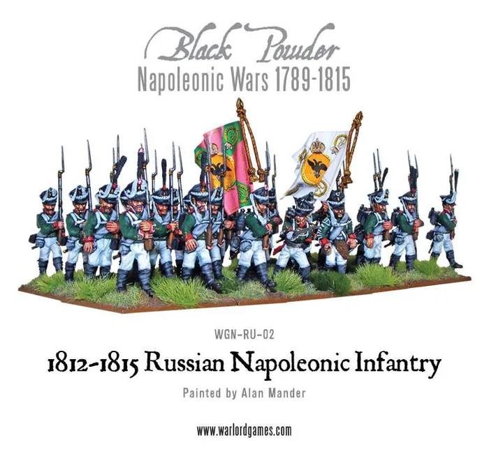 Black Powder - Late Russian Line Infantry 1812-1815, 22,40