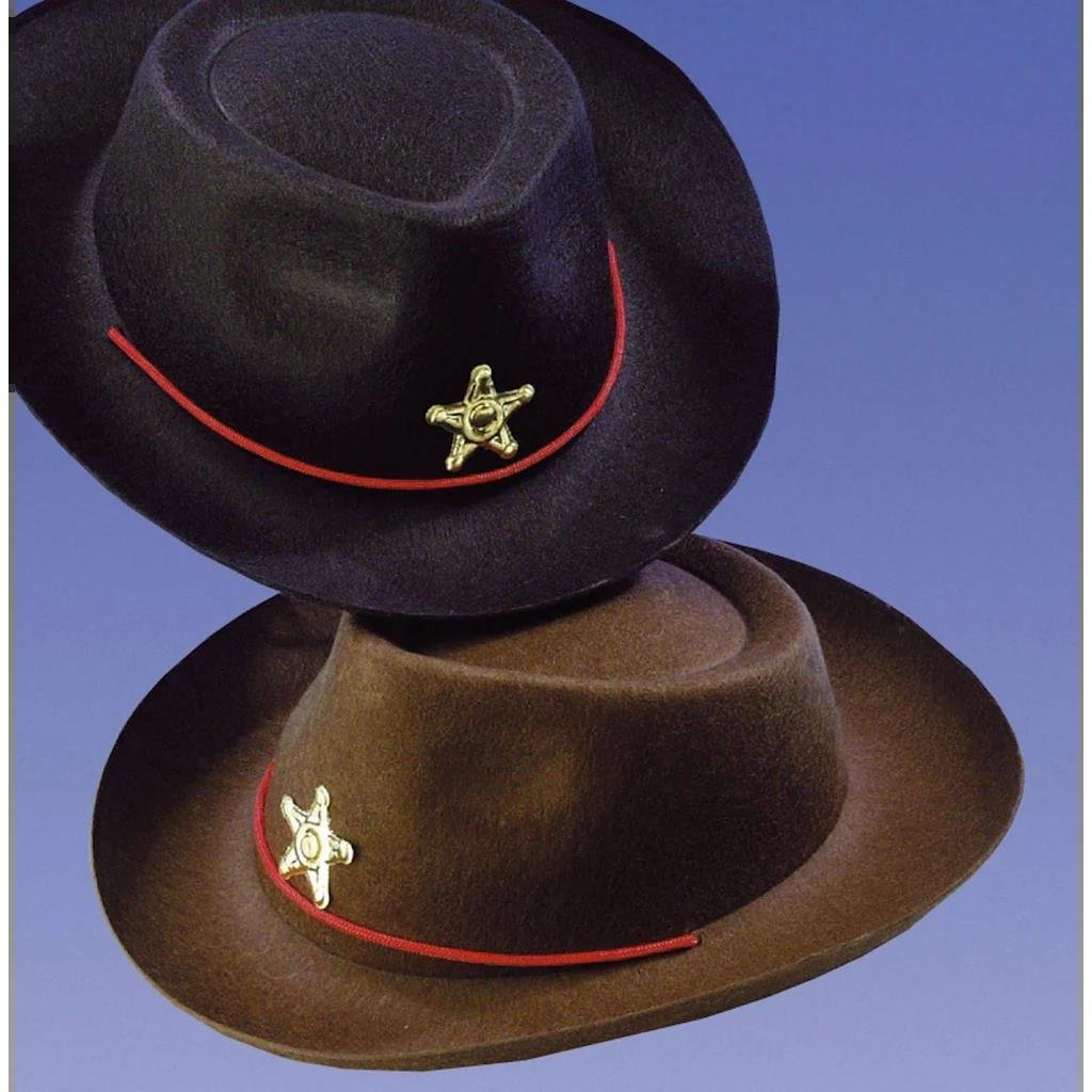 Cowboyhut Kinder und Stern mit Band, 6,50