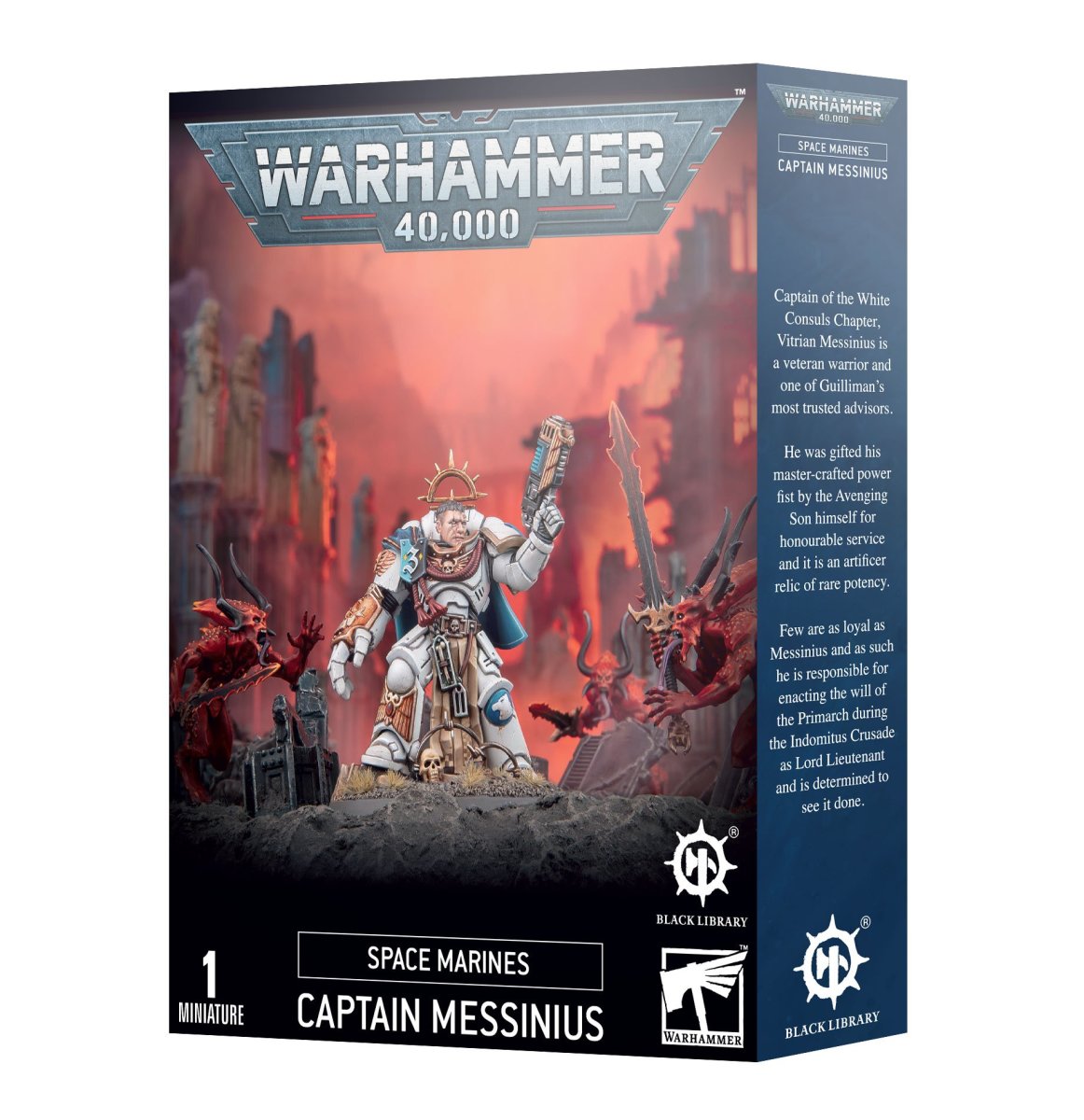 WARHAMMER 40000: CAPTAIN MESSINIUS, 26,00