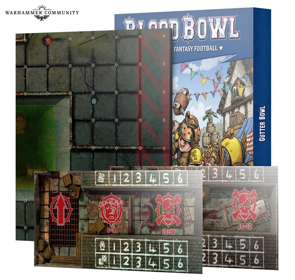 BLOOD BOWL: GUTTERBOWL PITCH & RULES, 36,00